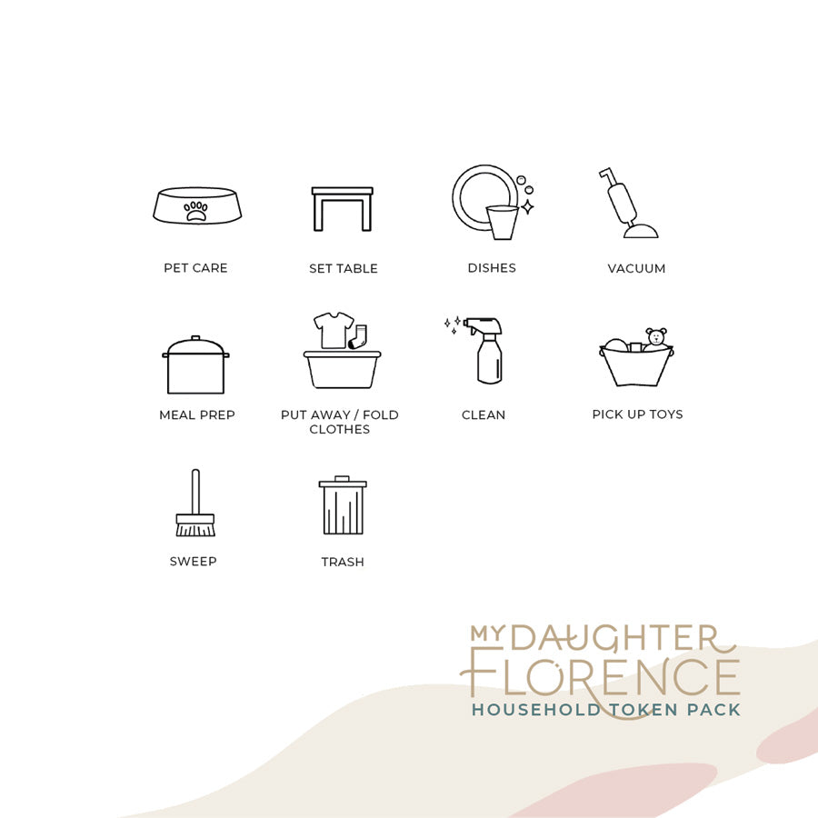 Household Helper Tokens – Cotton and Home